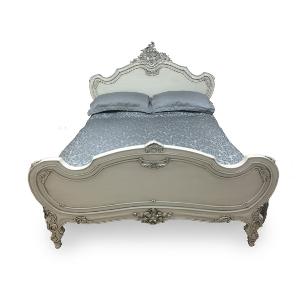 French Period Style Rococo Bed - Black Swan Furniture